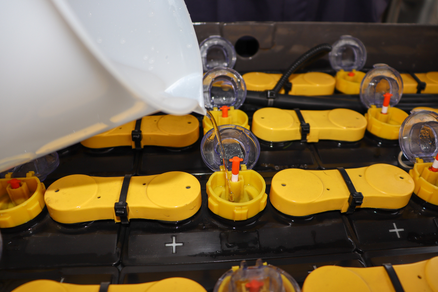 Battery Watering: Just as Vital as Charging